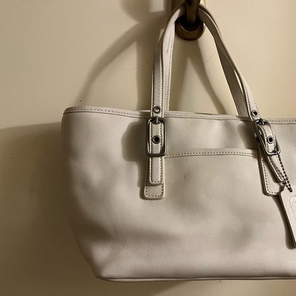 Coach | Bags | Coach Minimarket Tote 9846 White | Poshmark